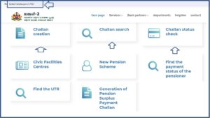 K2 Challan Generation, K2 Challan Search, K2 Challan Status